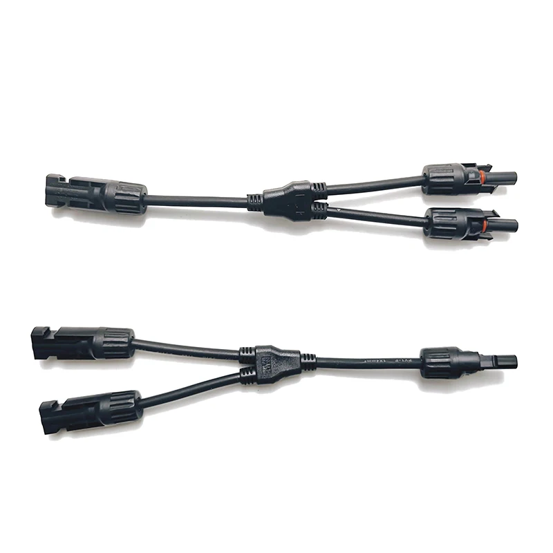 Rv Solar Connectors Y Branch Parallel Adapter Cable Wire Plug Y ...