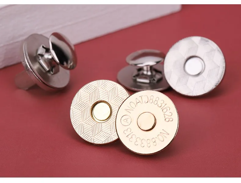 Double Sided Fastener Leather Hardware Bump Nail Magnetic Snap Rivets ...