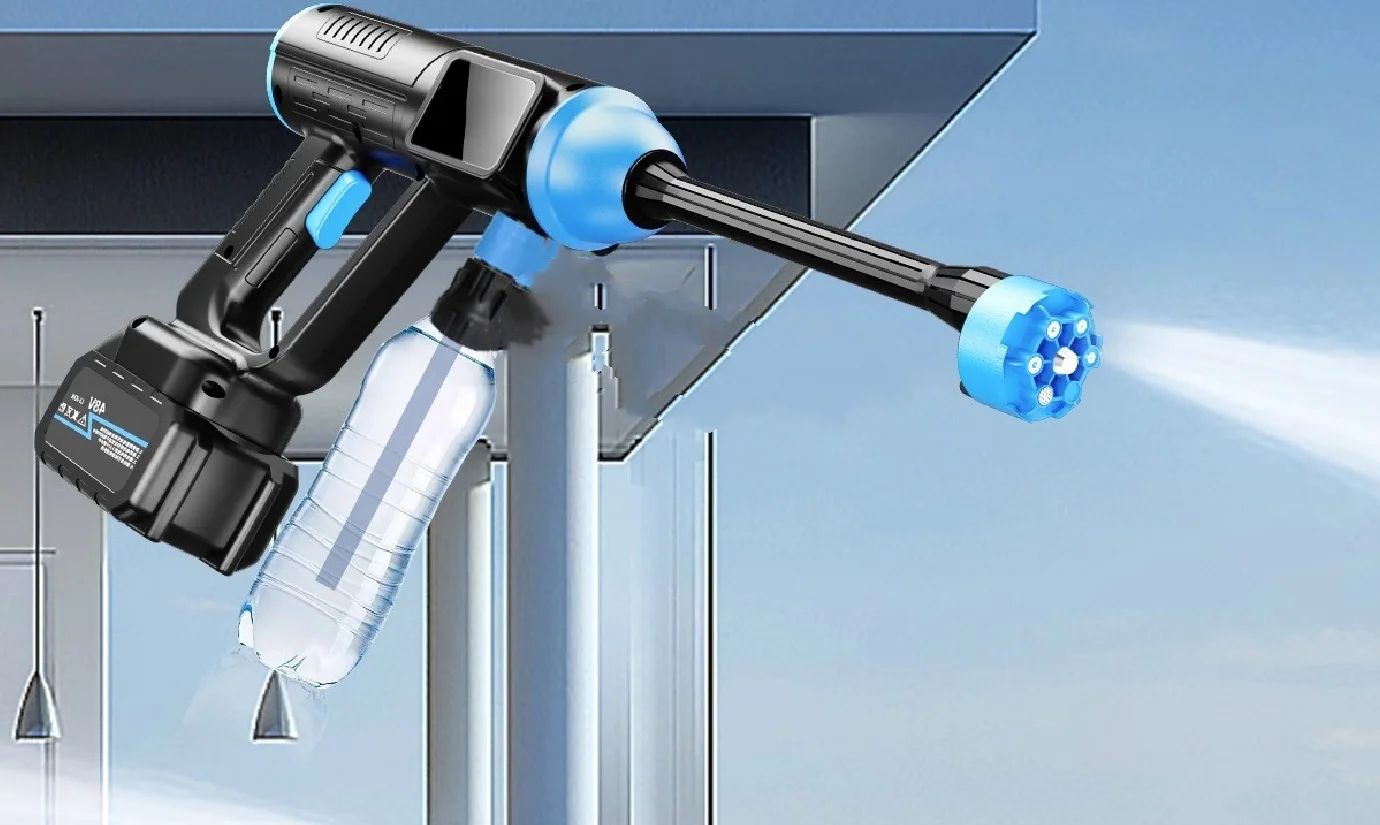 Pressure Washer Pump Lithium Electric Cleaner Handheld Car Washing ...