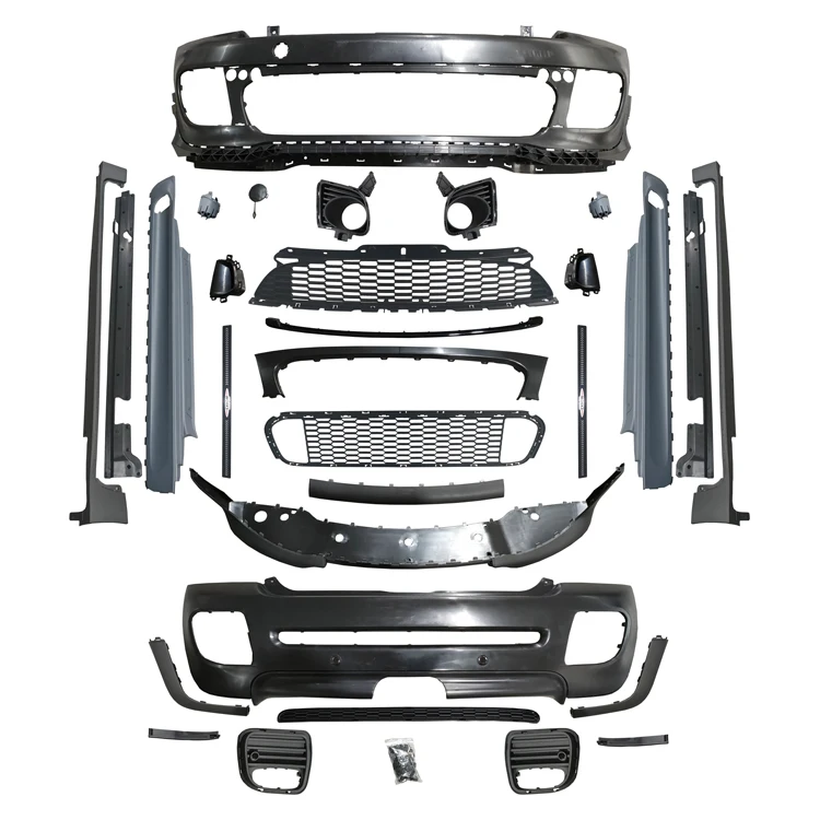 Bumper Side Skirt Rear Spoiler Complete Body Kit For Bmw Mini R55 R56 ...