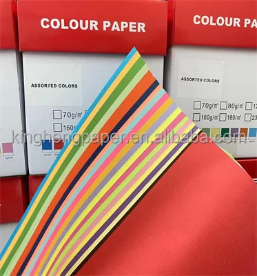 220gsm Virgin Pulp Various Color Origami Paper For Offset Printing ...