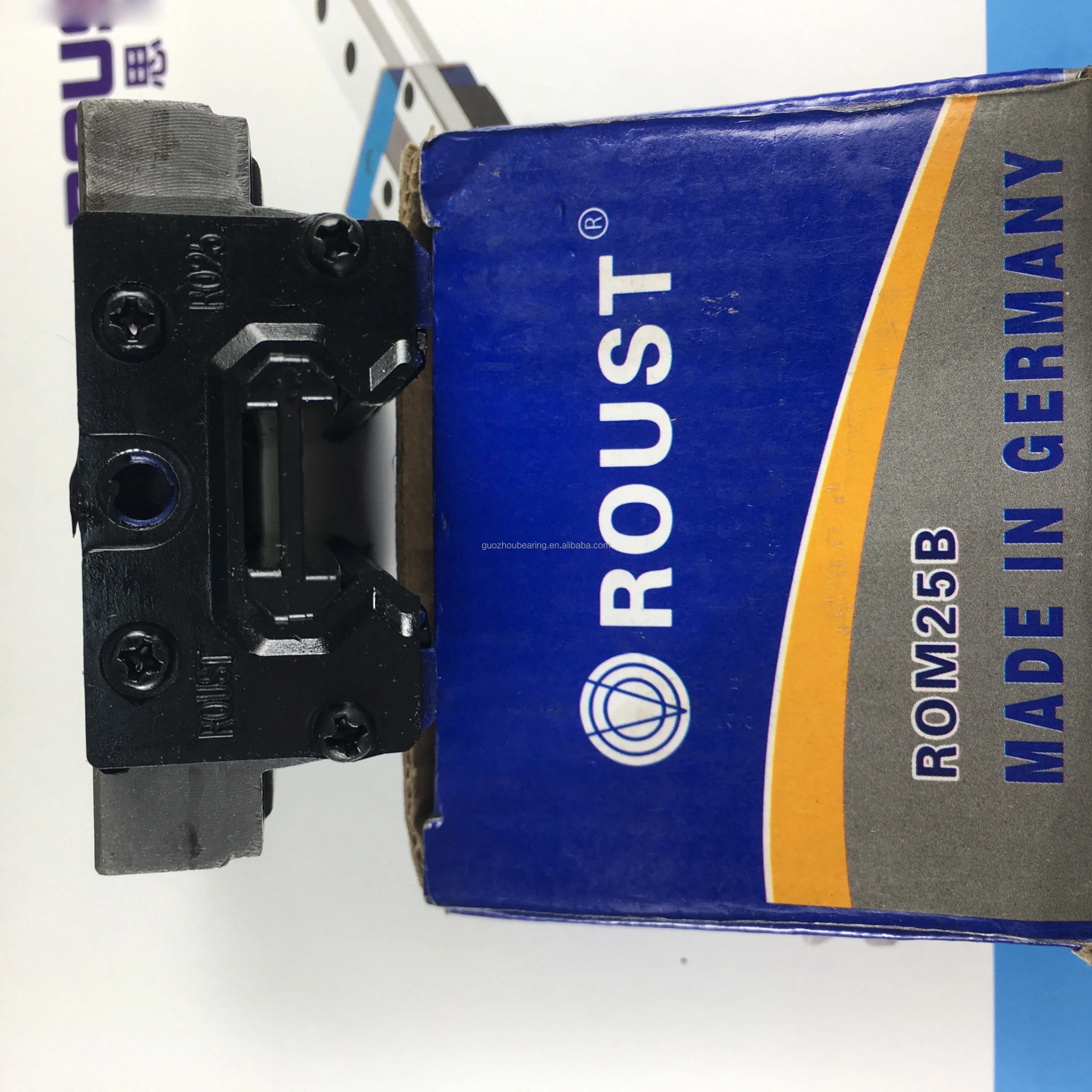 Original ROUST Linear Guideway Linear Guide Block ROM25B ROM25LB ROU25B ...