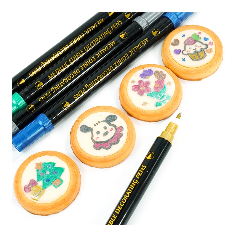10 Colors Food Grade Edible Decorating Tool Cake Pens - Buy Food Grade ...