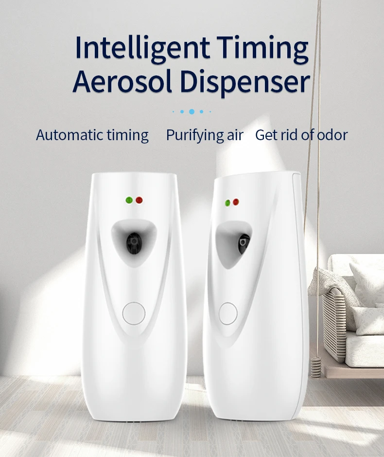 Customized Logo Aerosol Perfume Freshener Dispenser Automatic Spray Air ...