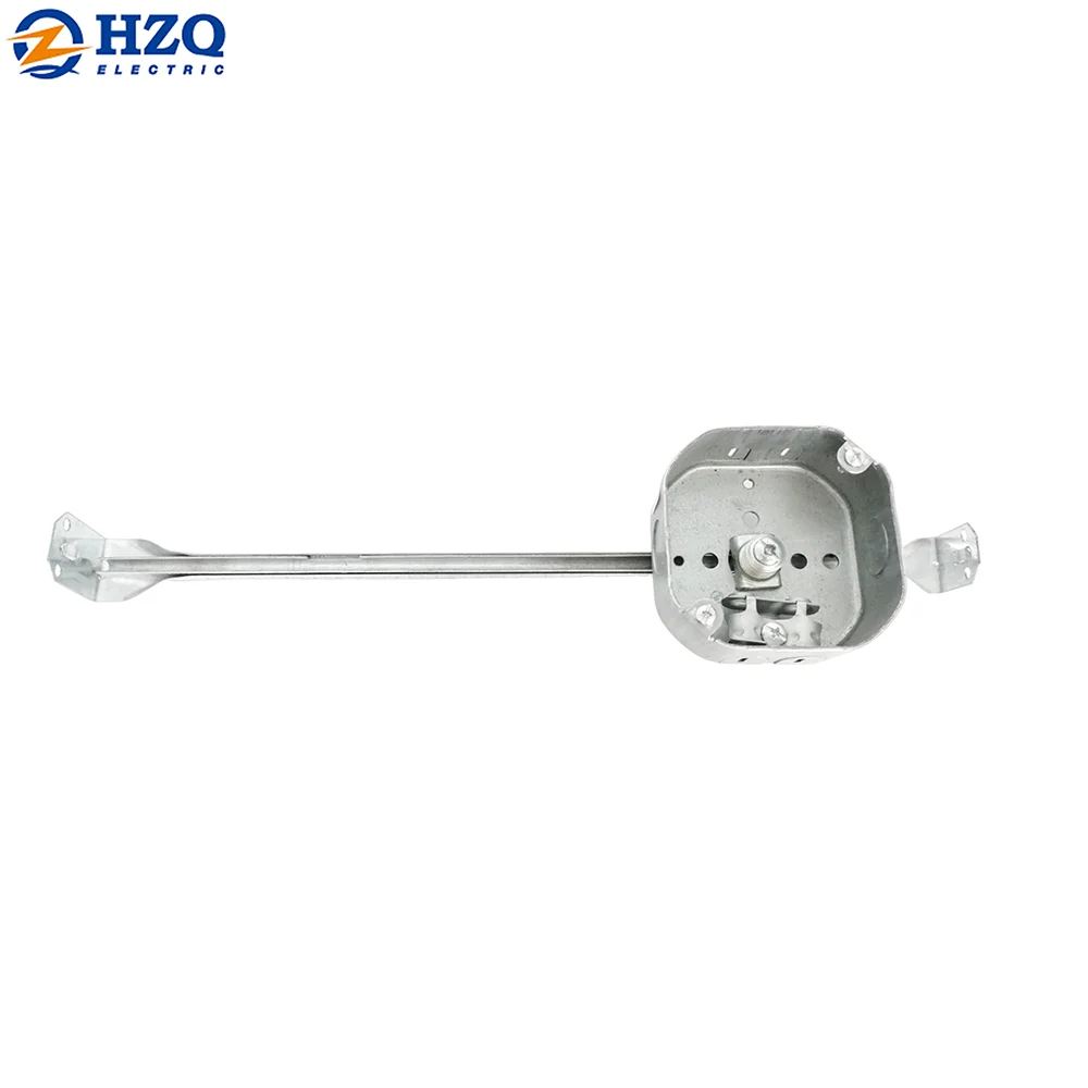 Octagon Celling Box With Bar Hanger 4 Inch 1-1/2 Deep - Buy Hexagon Box ...