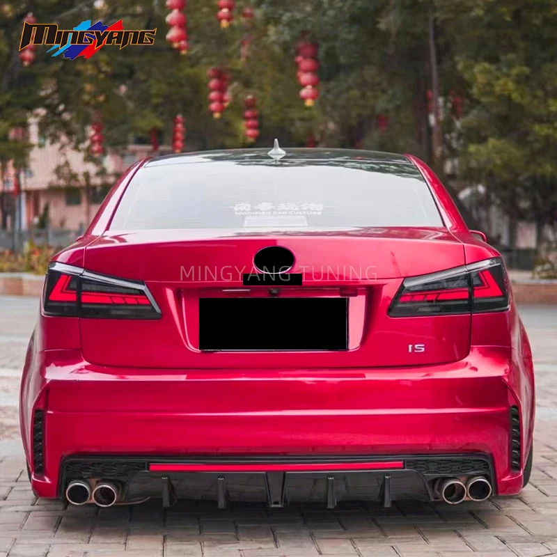 Sport Rear Bumper Bodykit for Lexus IS 2006-2012