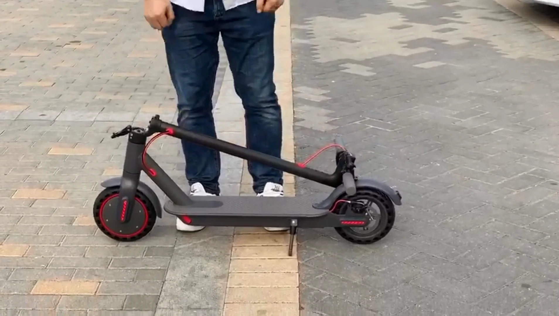 Aovo Pro Scooter Official 350w Motor 10.5ah Battery Waterproof Ip65 8.5 ...
