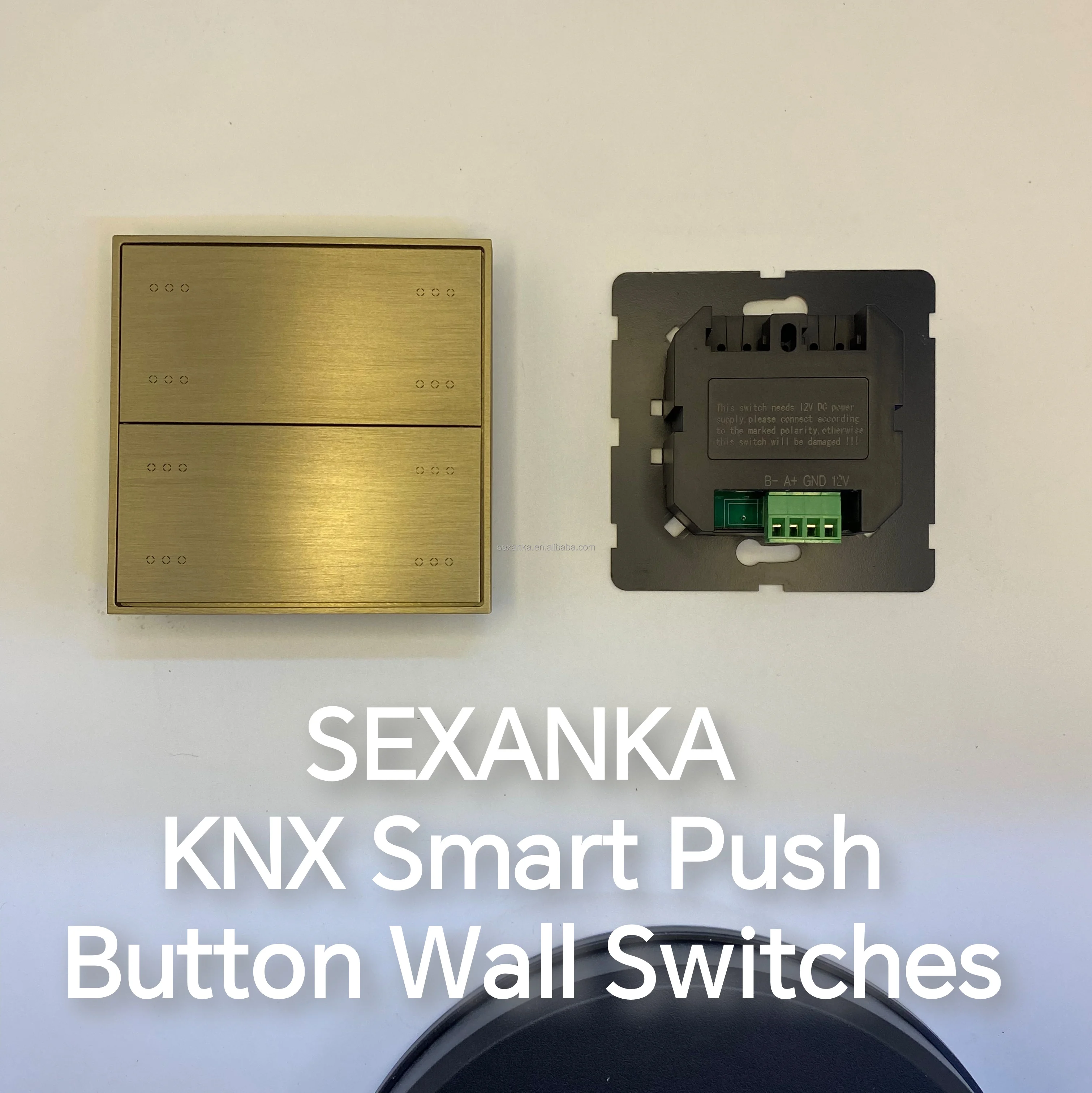 Sexanka Knx Smart Automation System Smart Home Hotel Wall Switch Smart ...