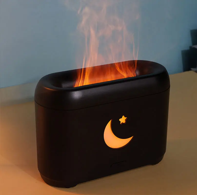 2024 Portable Black 300ml Simulation Depulat Fire Flame Water Essential ...