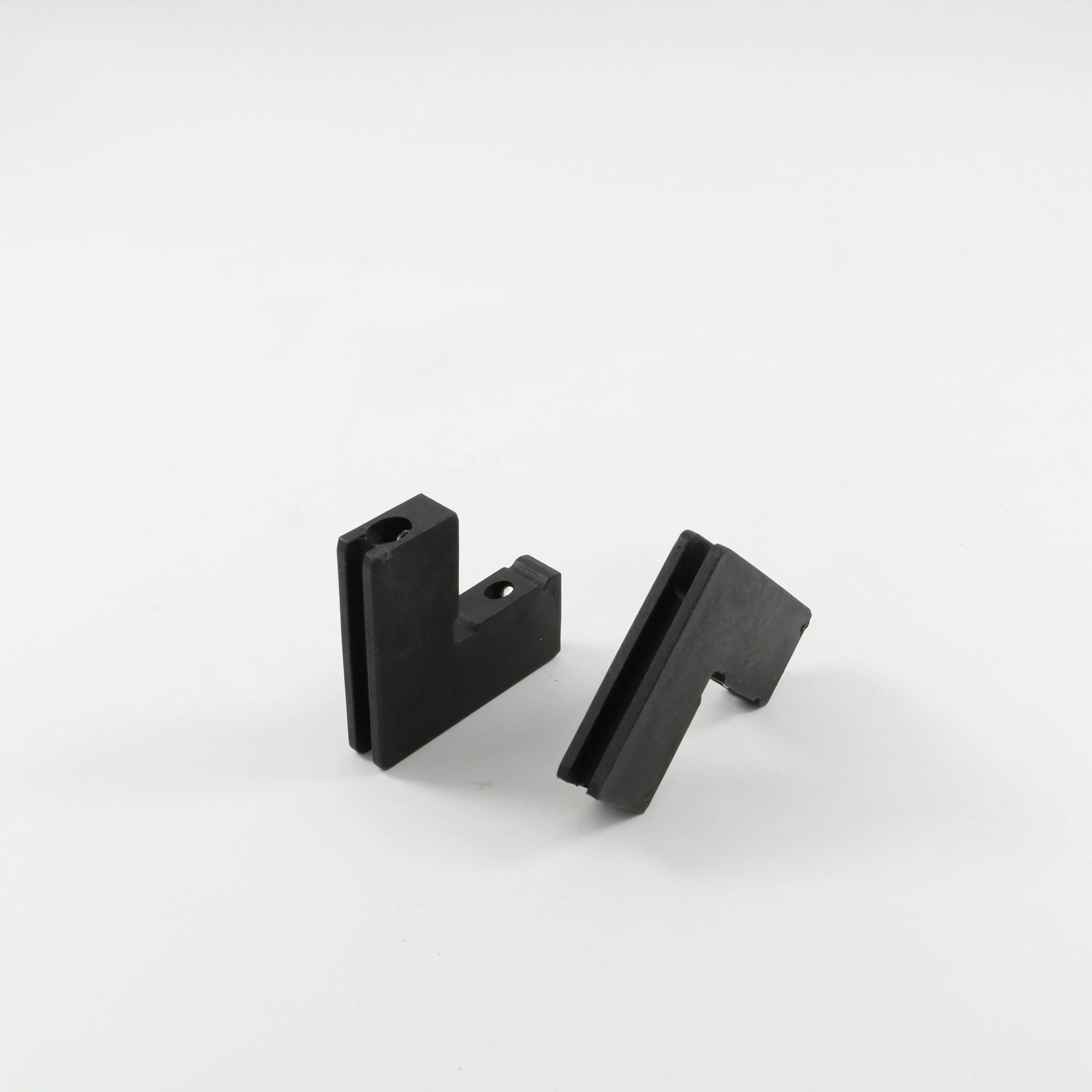 90 Degree Plastic Angle - Durable Black Nylon Connector