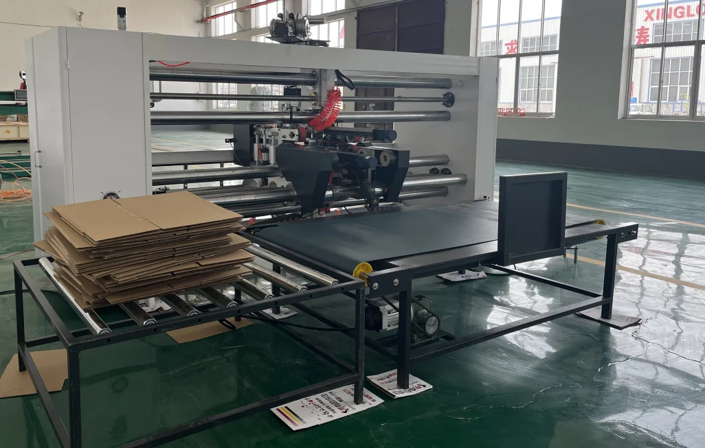 Alibaba.com: Semi-auto double-head carton box stitching machine for ...