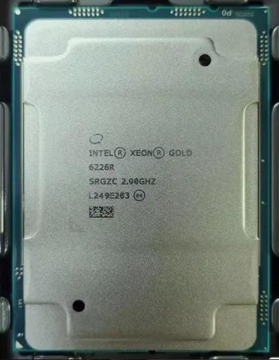 For Intel Xeon Gold 6226R Processor 16-Core 32-Thread 2.9GHz TDP150W for Server Use Model SRGZC ...