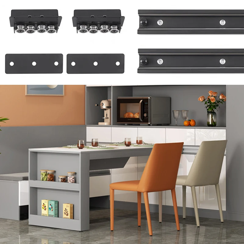 Rotating Middle Bar With Removable Dining Slide Pull Extension ...