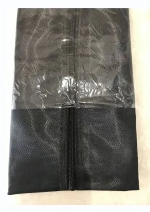 Custom Waterproof Travel Gym Shoe Dust Bags For Men And Women Black ...