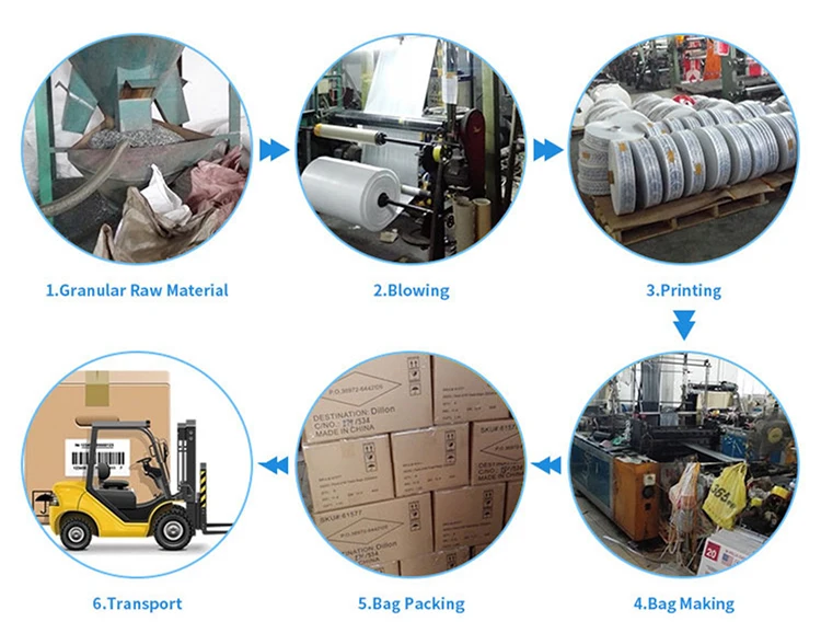 Heavy Duty Biodegradable Black Rolls Rubbish Plastic Garbage Bag