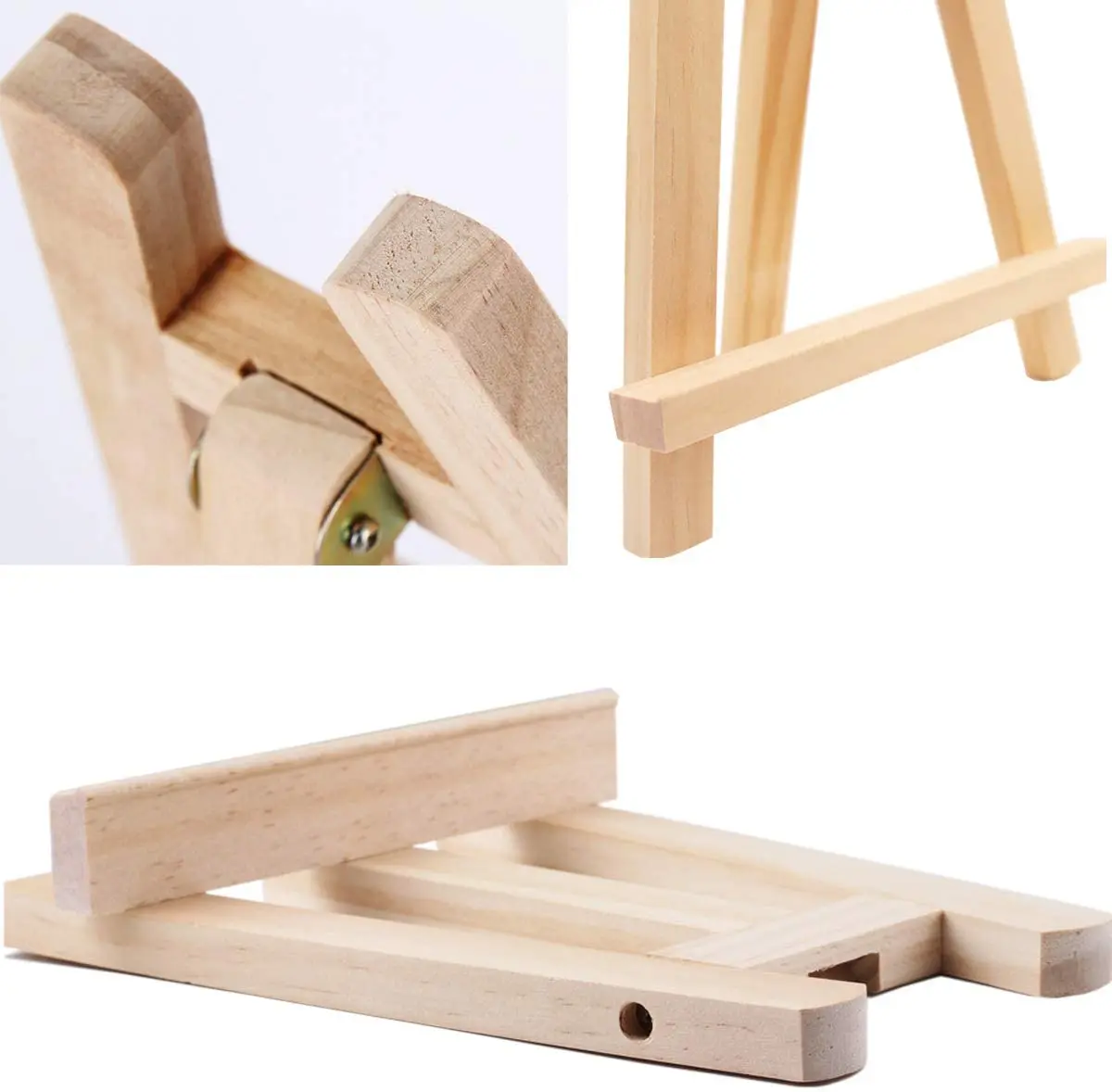 Bview Art Small Wooden Table Artist Easel Kids Mini Easel Stand for ...