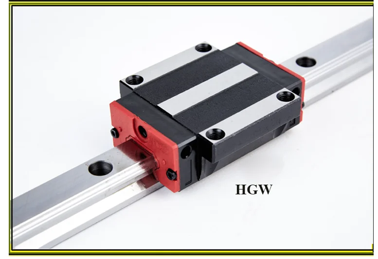 Steel HGH20 Linear Guide Rail for CNC Machine Router Engraving Slide Block Carriages Bearing ...