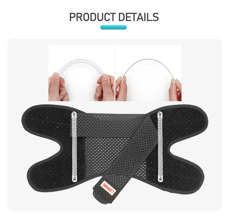 Aolikes High Quality Compression Knee Brace With Side Stabilizers ...