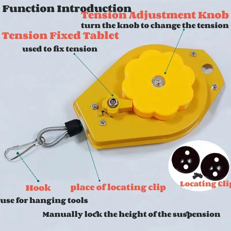 MCT-602-B-2 Spring Balancer - 0.5-1.5kg Manual Tension Tool