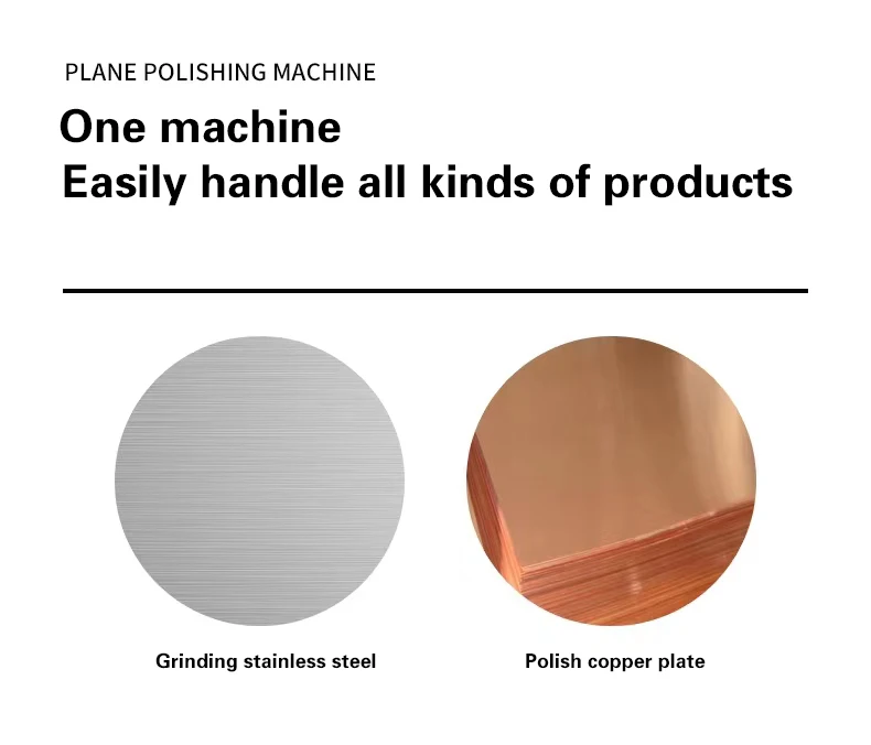 Flat Polishing Machine,Metal Plate Deburring And Rust Removal Machine ...