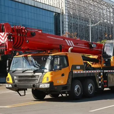 Stc600s Official 60 Ton Hydraulic Folding Truck With Loading Crane ...
