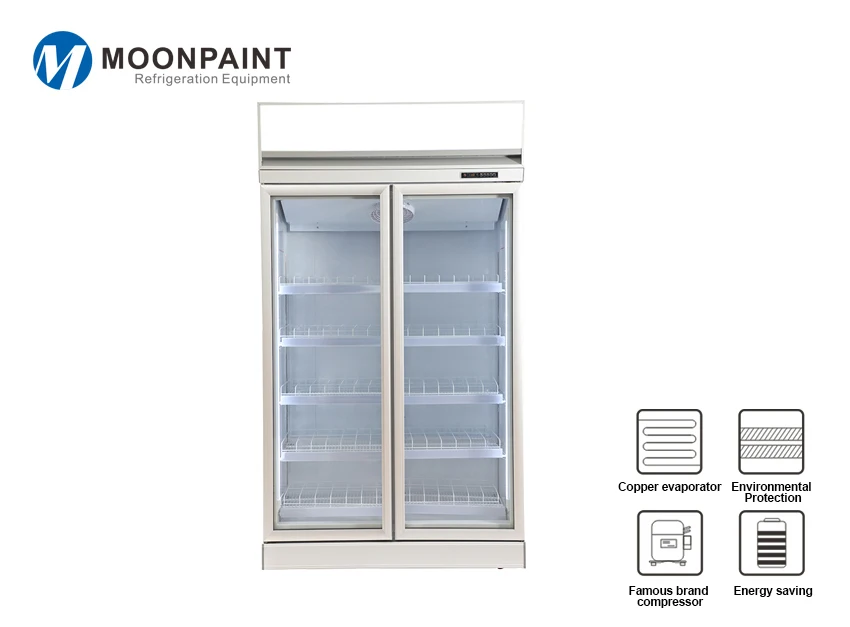 Glass Door Fridge - Supermarket Showcase Refrigerators
