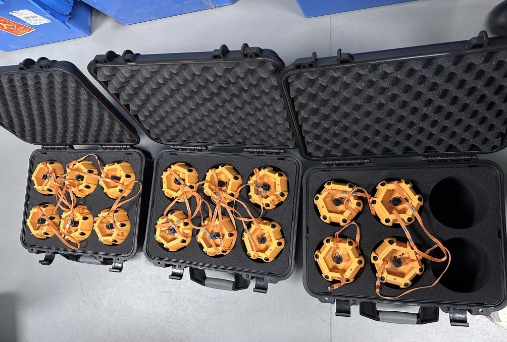 3 Channels Seismic Short Period 3c 4g Real-time Monitoring Geophone ...