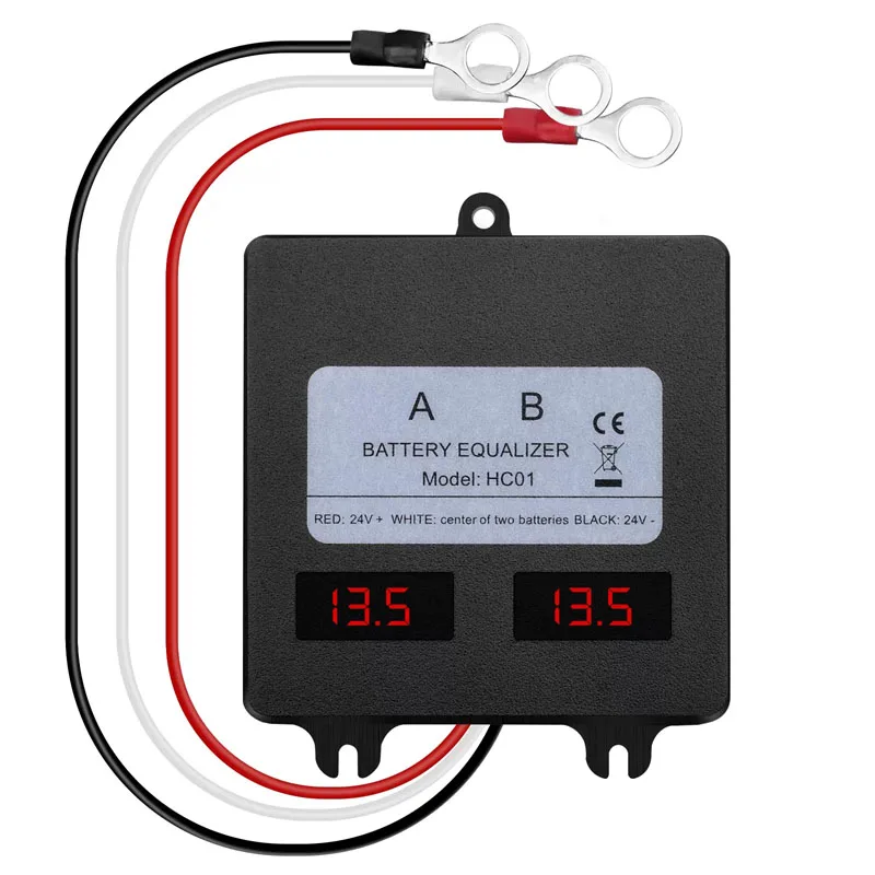 12V/24V battery equalizer BMS Solar system battery balancer controls 2 ...