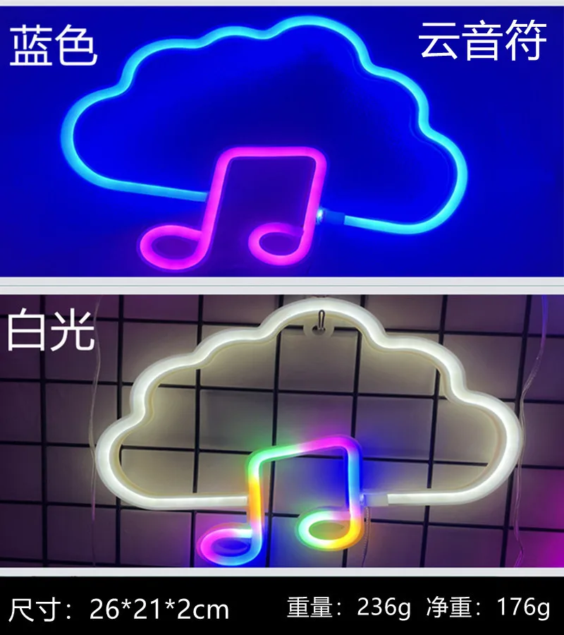 Custom Led Neon Sign Shape Light Small Night Light Hanging Light For ...