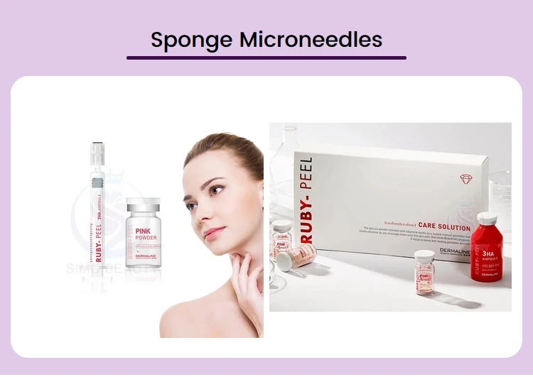 Whitening Spicule Peel Bio Microneedling Spicules Sponge Microneedle ...