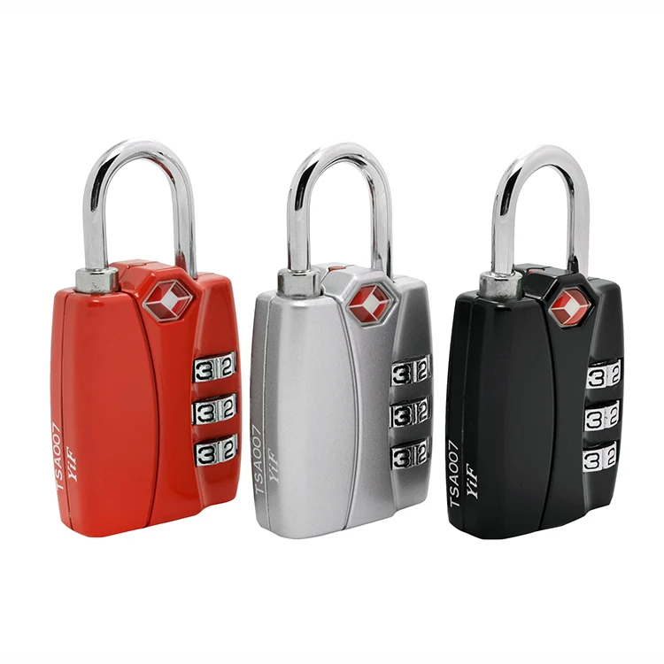 ECOTRIP ET-8404 3-Dial Combination TSA Lock With Indicator