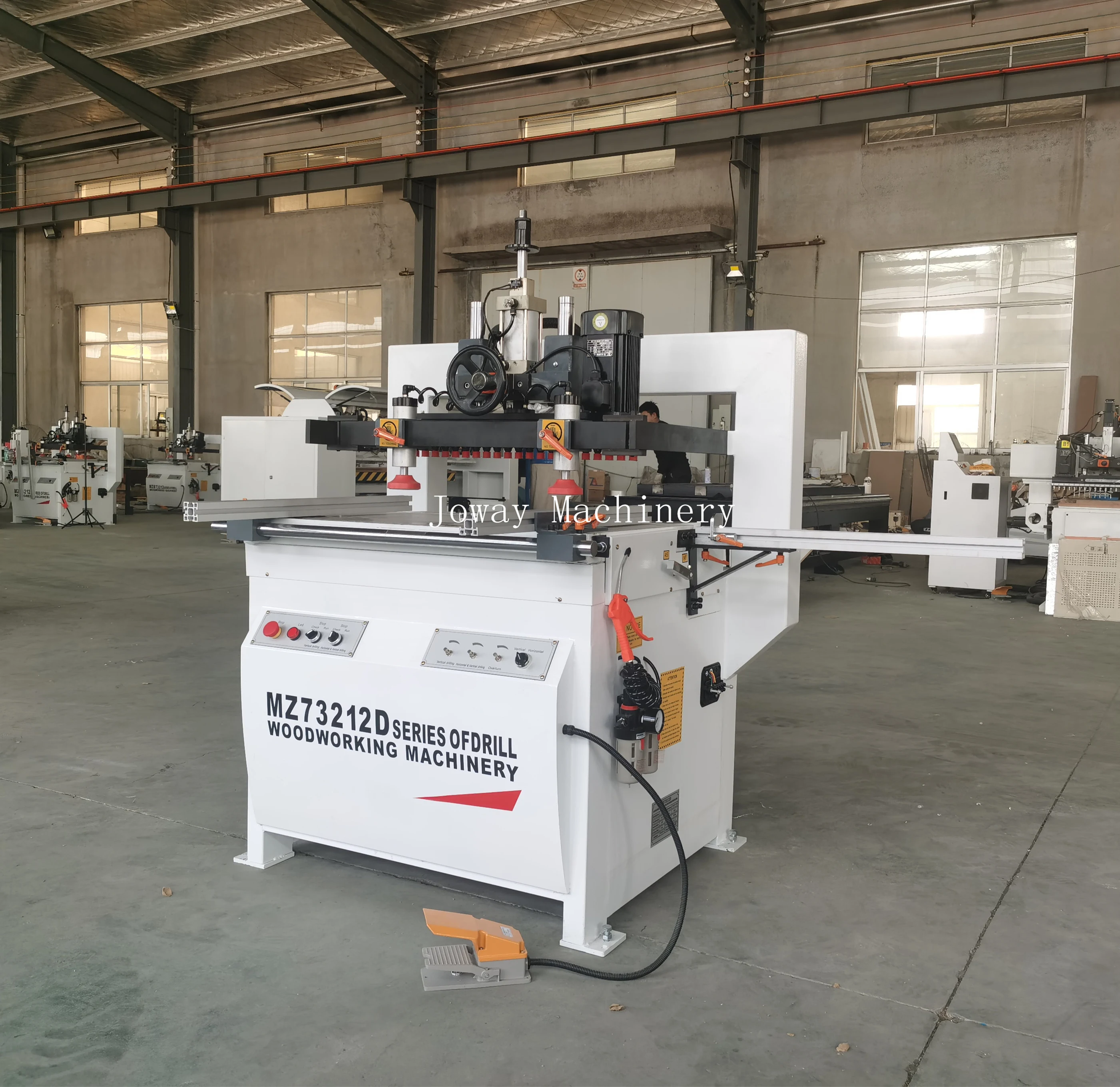 Auto Double Rows Woodworking Line Drill Machines Cabinet 2x21 Drill ...