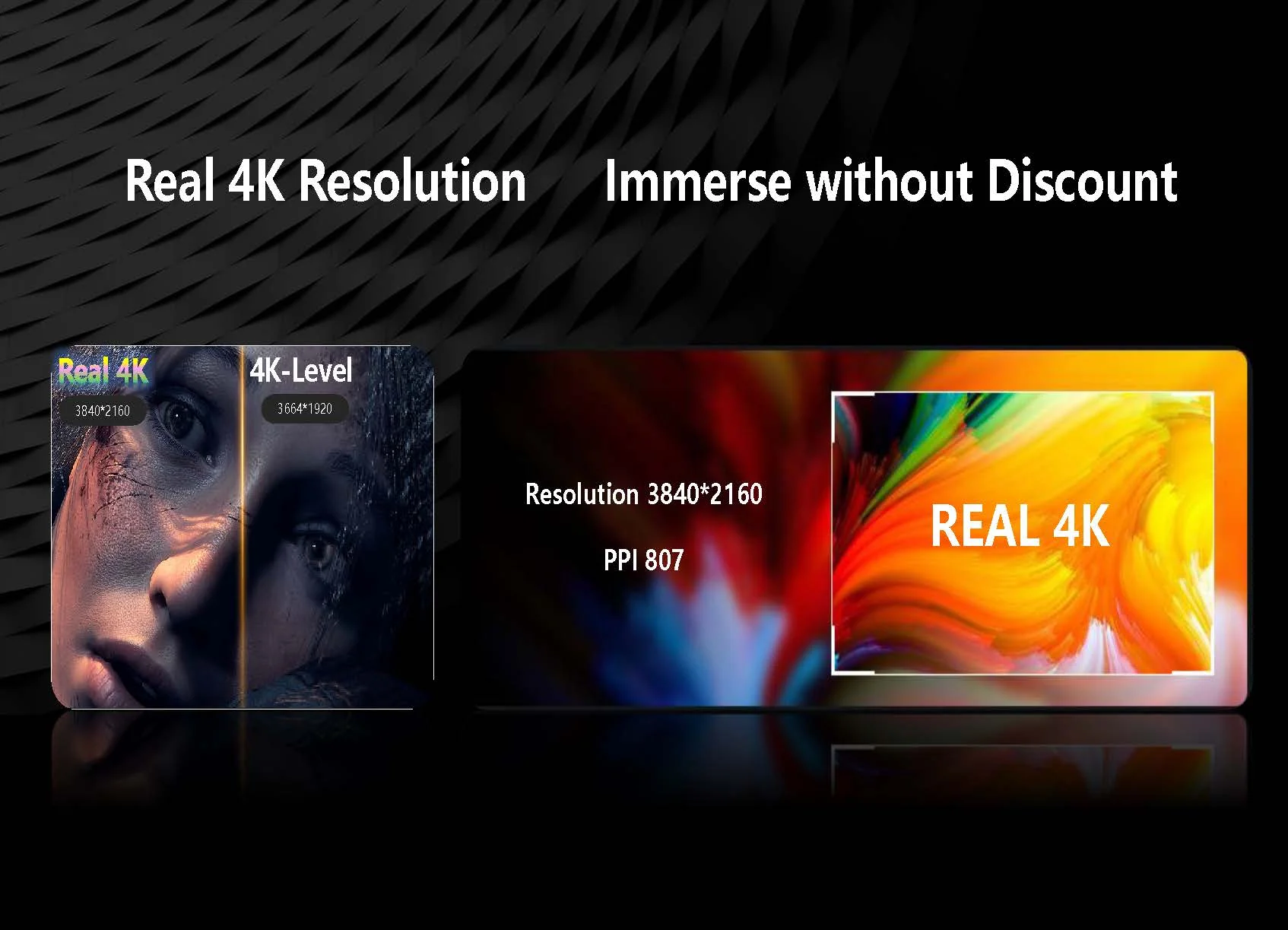 Metaverse Real 4K Display - VR Headset with 6 DOF Controller