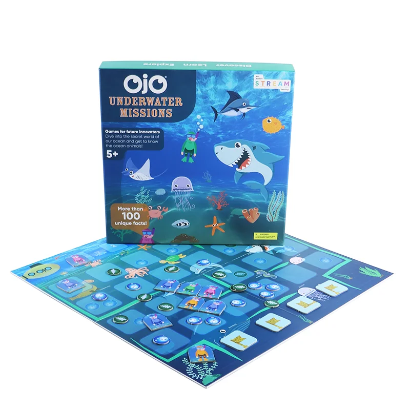 customized game board for eco-friendly paper intellectual board game ...