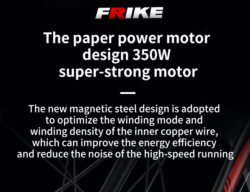 FRIKE Ebike 1000W 48V - Ultimate Electric Bike Experience