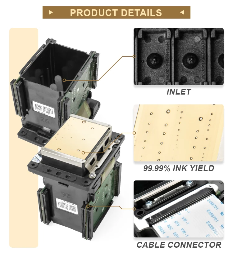 Original Printhead DX7 L1440 U2 for Eco Solvent Printers