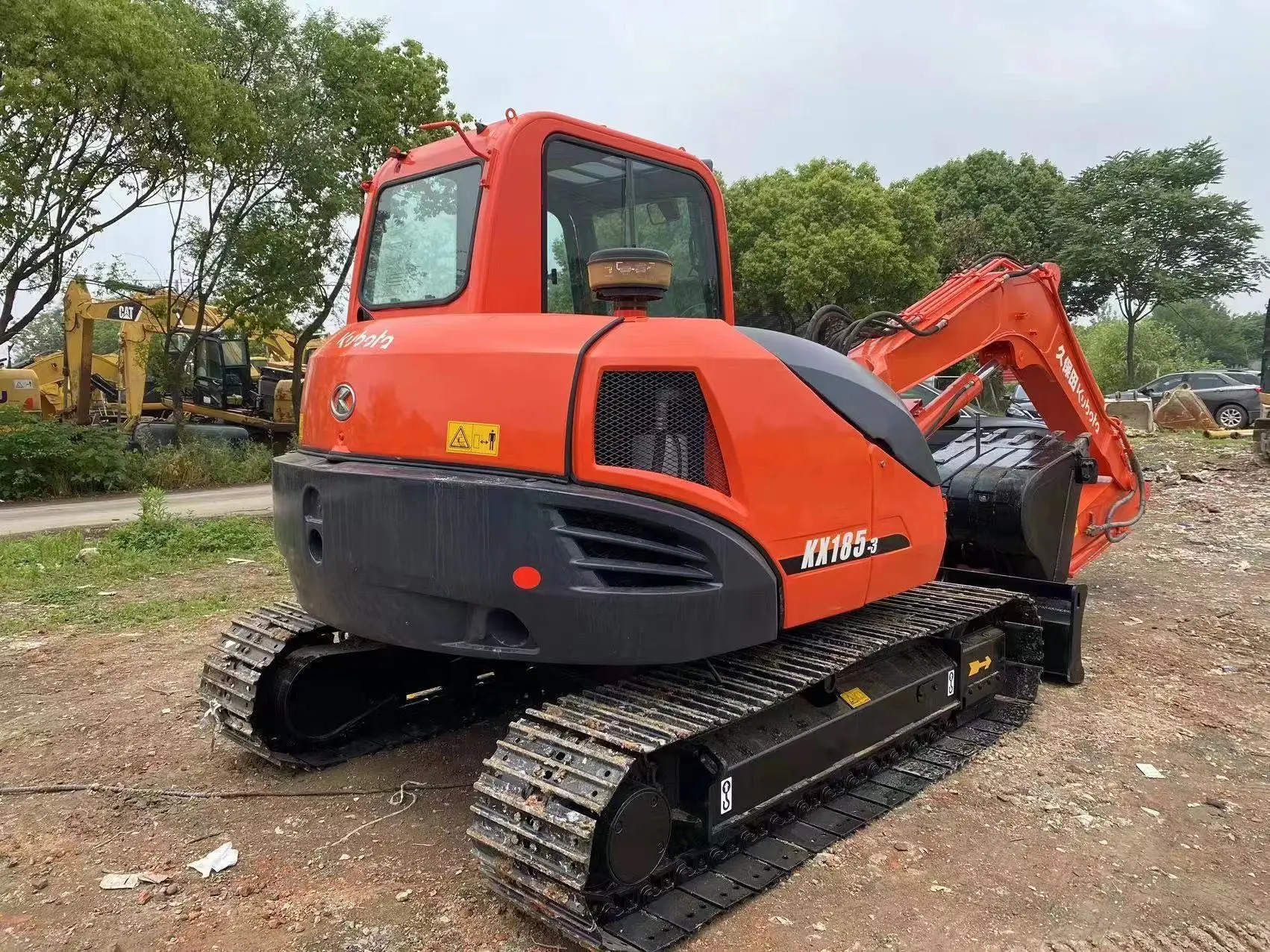 Japan Original Kubota Used Small 8 Ton Excavator Kx185-3 Secondhand ...