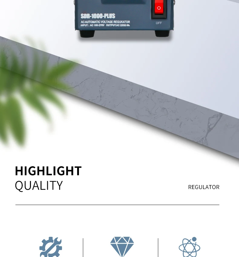 Sdr-500-pro Single Phase Full Automatic Ac Variac Transifomer Led Relay ...