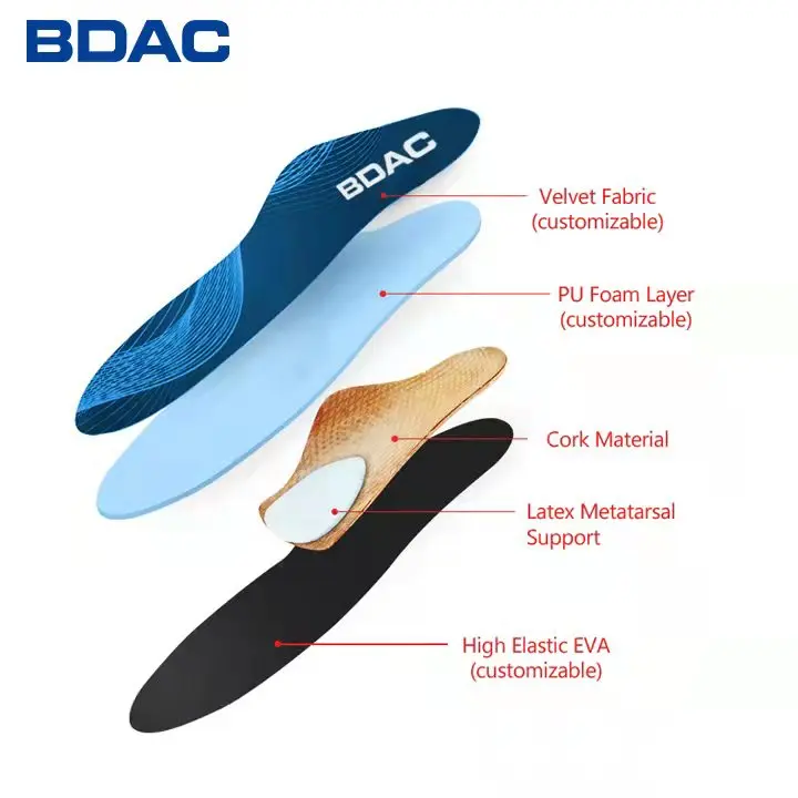 High Arch Support Flat Feet Medical Function Foot Insert Orthotic ...