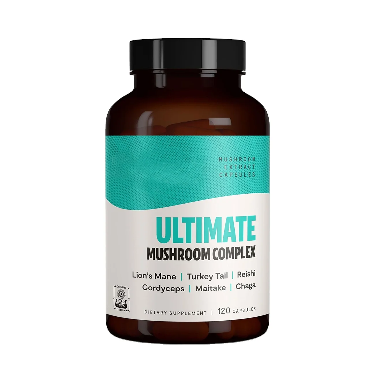 Freshcap Ultimate Mushroom Complex Lions Mane Reishi Cordyceps Chaga ...