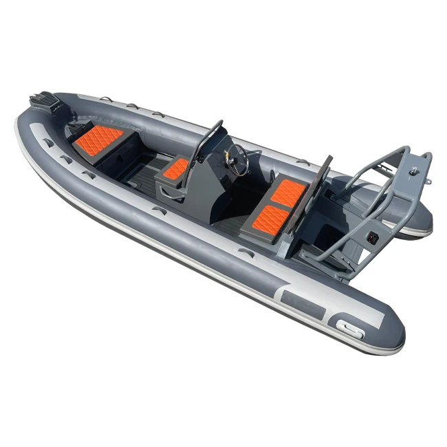 16ft Semi Rigid Aluminum Rib 480 Orca/pvc/hypalon Inflatable Boat For ...