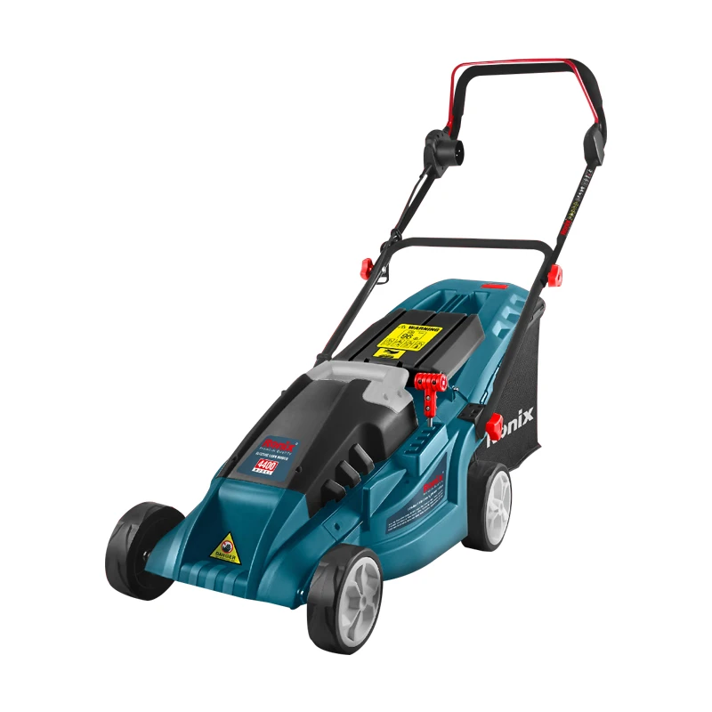 Ronix 15-inch Electric Lawn Mower 1600w Walk-behind Push Outdoor Grass ...