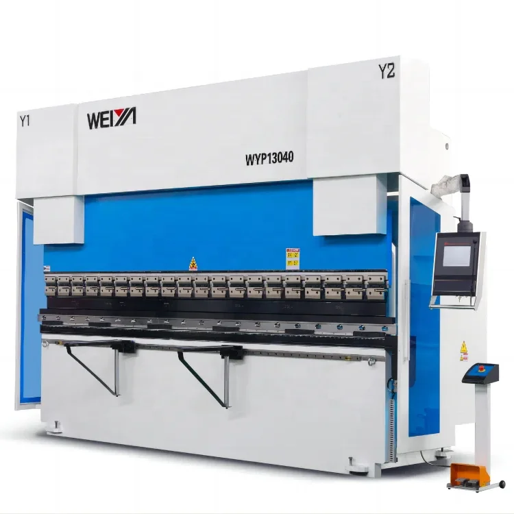 2024 New WEIYA WC67K 125T/3200 4 Axis Hydraulic CNC Press Brake for Aluminum Metal Sheet Bending ...