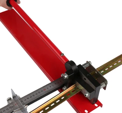 Multi Profile Din Rail Cutter with Ruler - Easy & Precise Cuts
