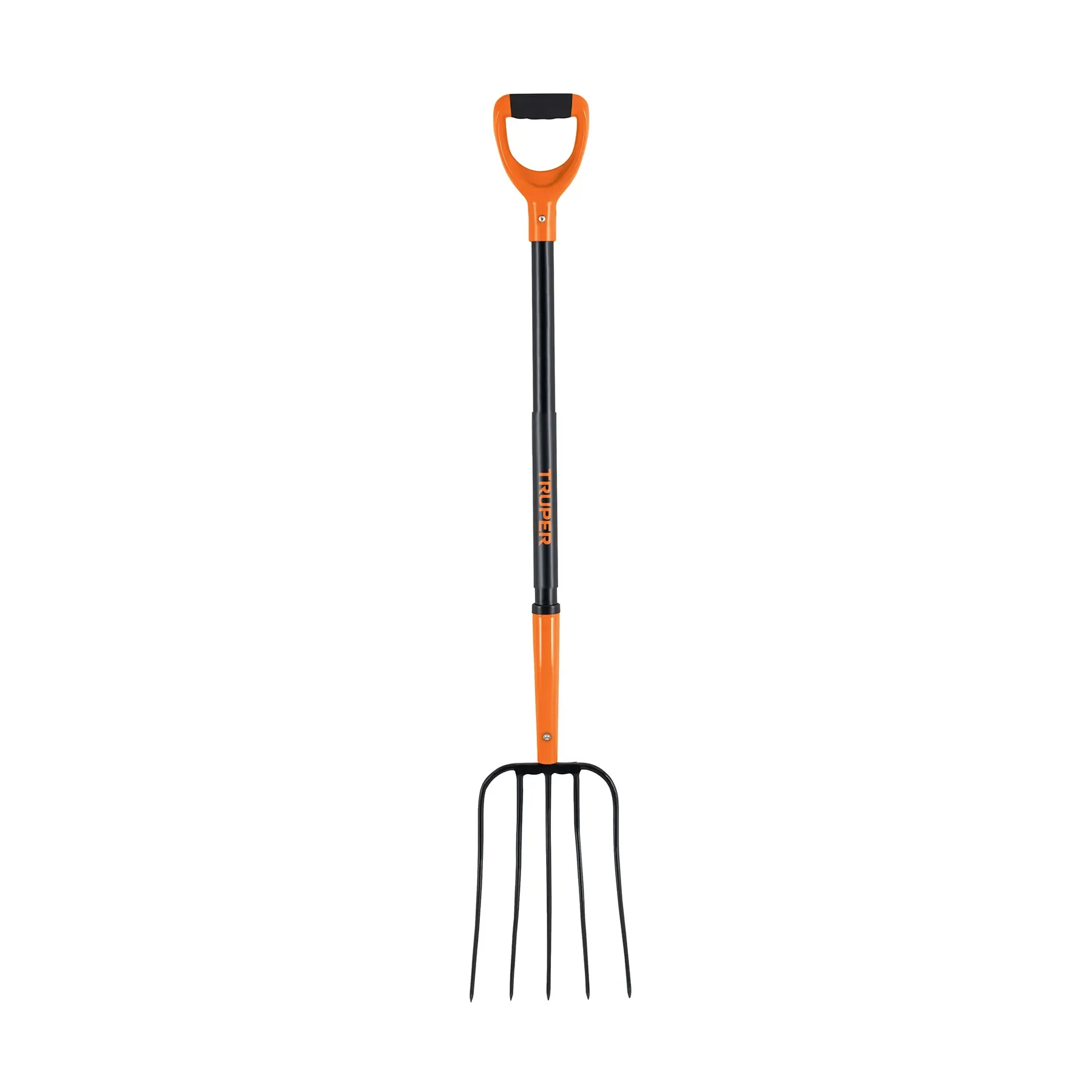 BOX 3 Straw pitchfork, 5 tines, 37" steel handle, 'Y' grip TRUPER ...