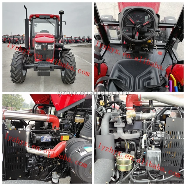 YTO 105hp NLX1054 Wheeled Tractor - Durable Farm Equipment