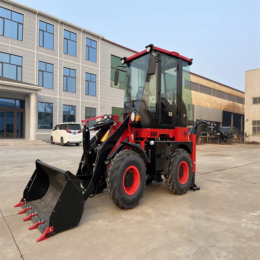 2024 New Design Backhoe Excavator Loader 4x4 Tractor Backhoe Loader For ...