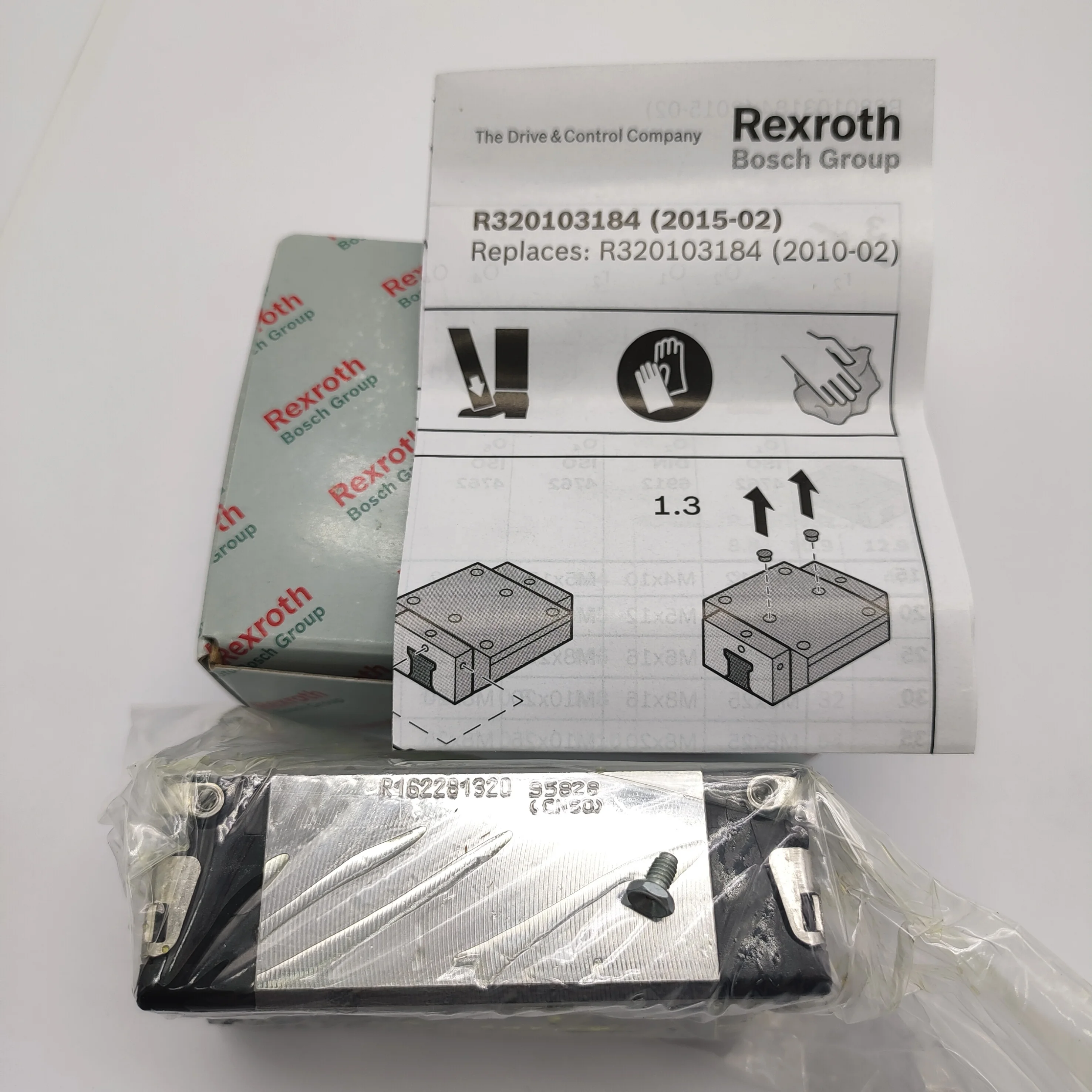 Germany Linear Guides Rail Blocks Bearing R166689420 Ball Runner Block ...