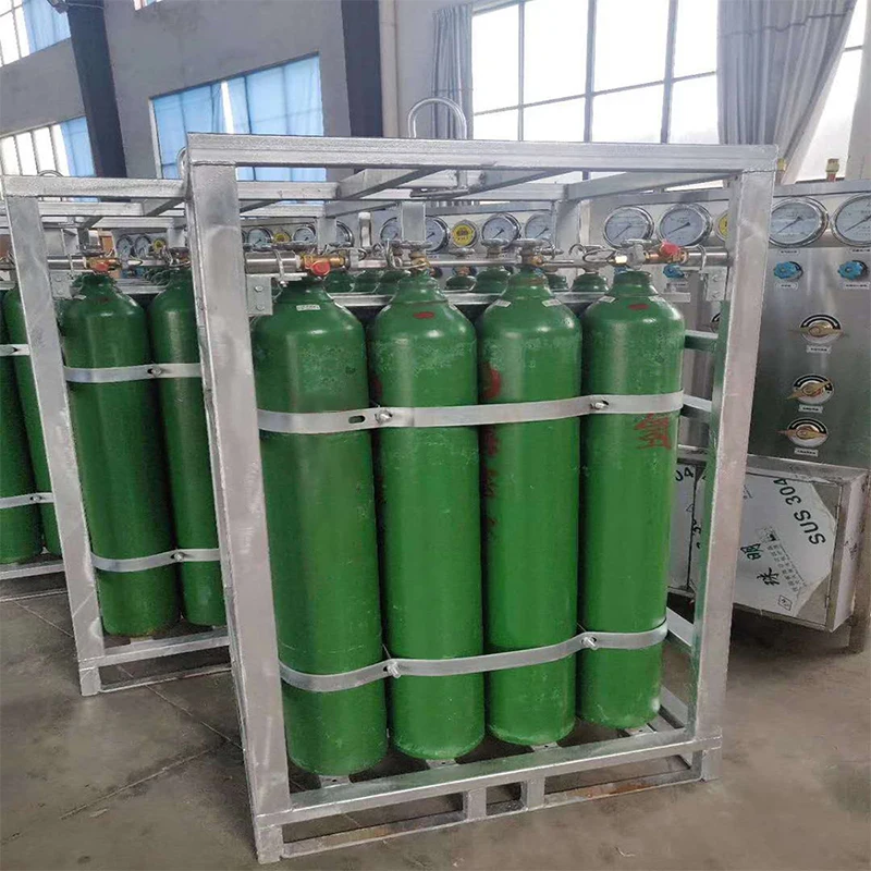 Heavy Duty Forklift Industry Compressed Propane Oxygen Cages For Gas ...