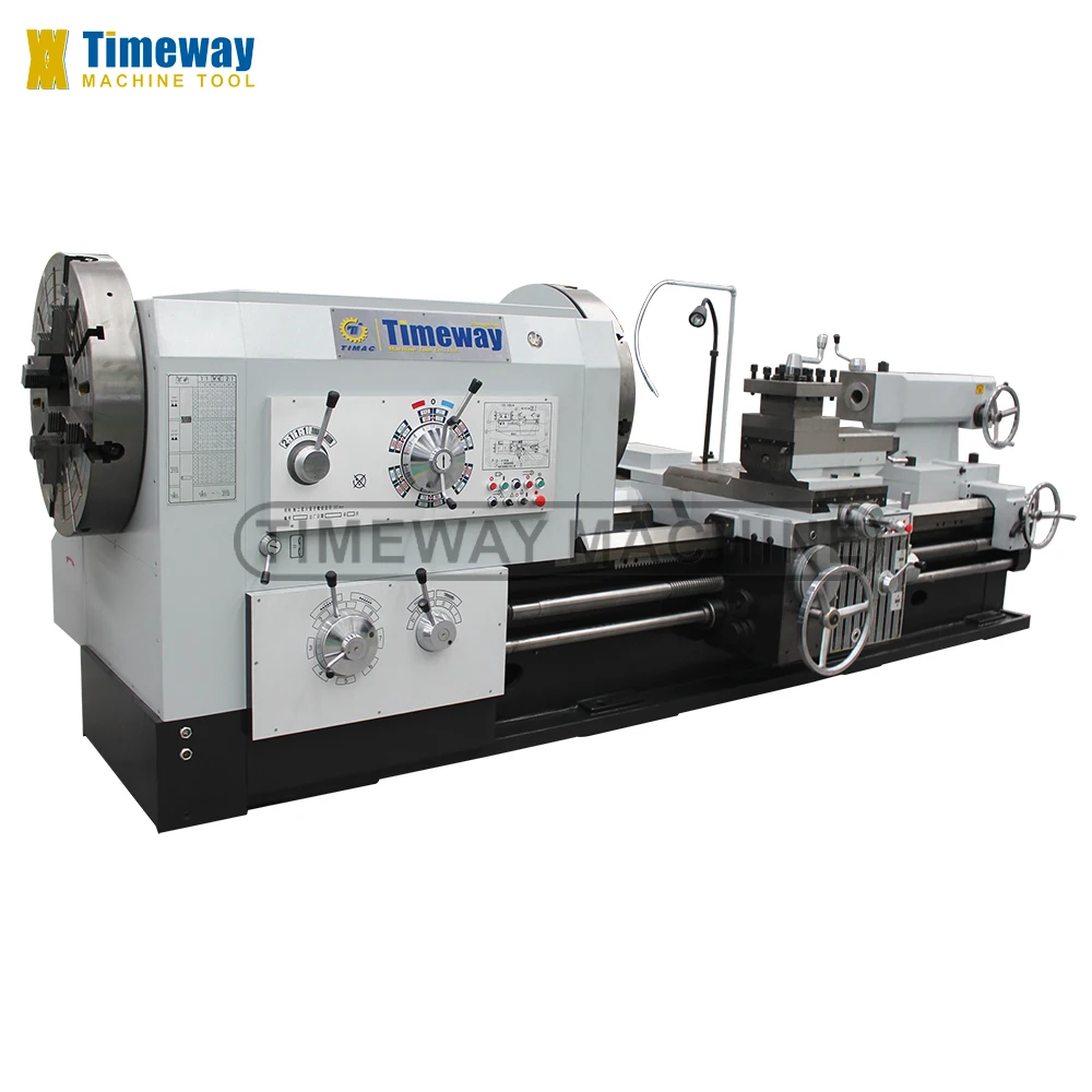Conventional Big Bore Double Chuck Lathe Machine 3 Meter